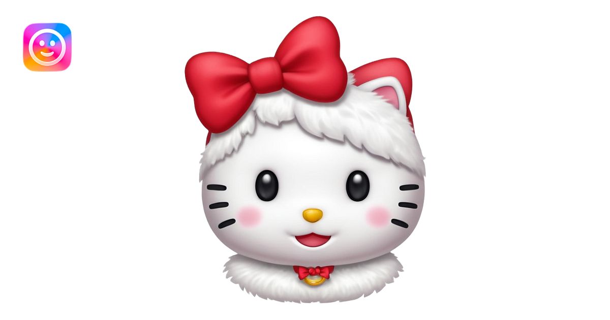 Hello kitty emoji | AI Emoji Generator
