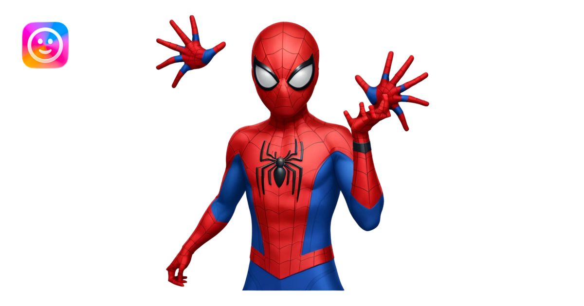 Spider man emoji | AI Emoji Generator