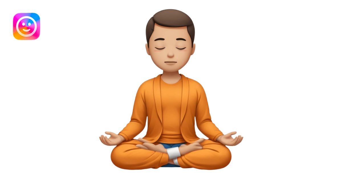 symbol for being patient emoji | AI Emoji Generator