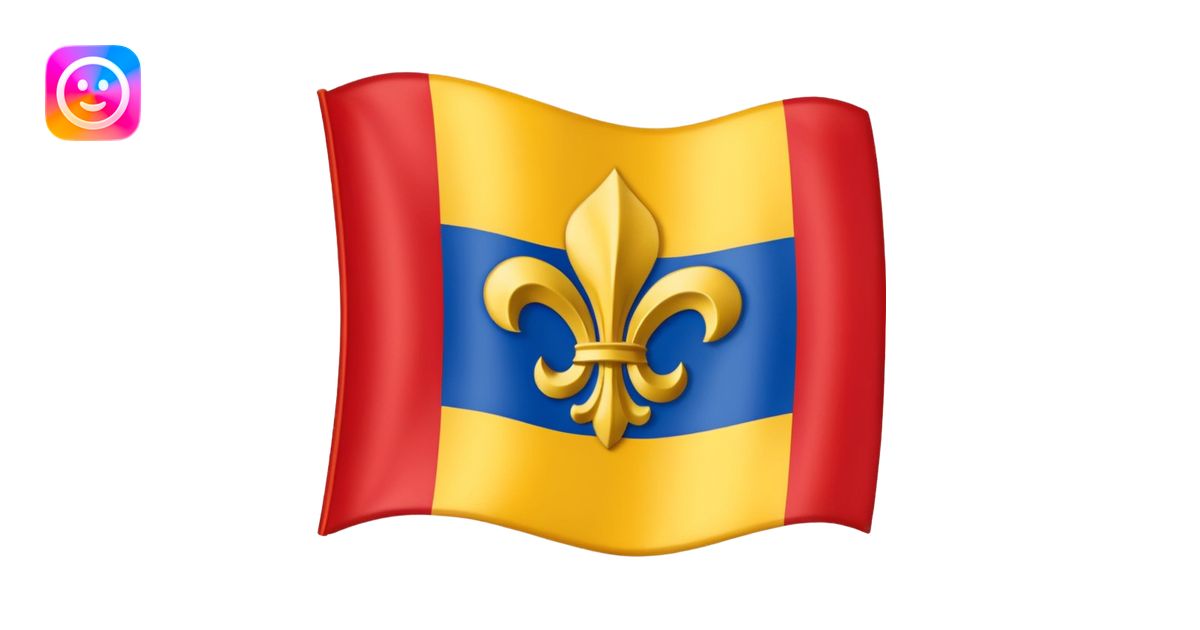 Drapeau de la région du Var 83 en France: composé de cette manière : 🟥🟥 ...