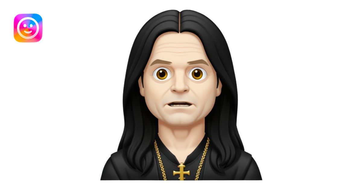 Ozzy Osbourne emoji | AI Emoji Generator