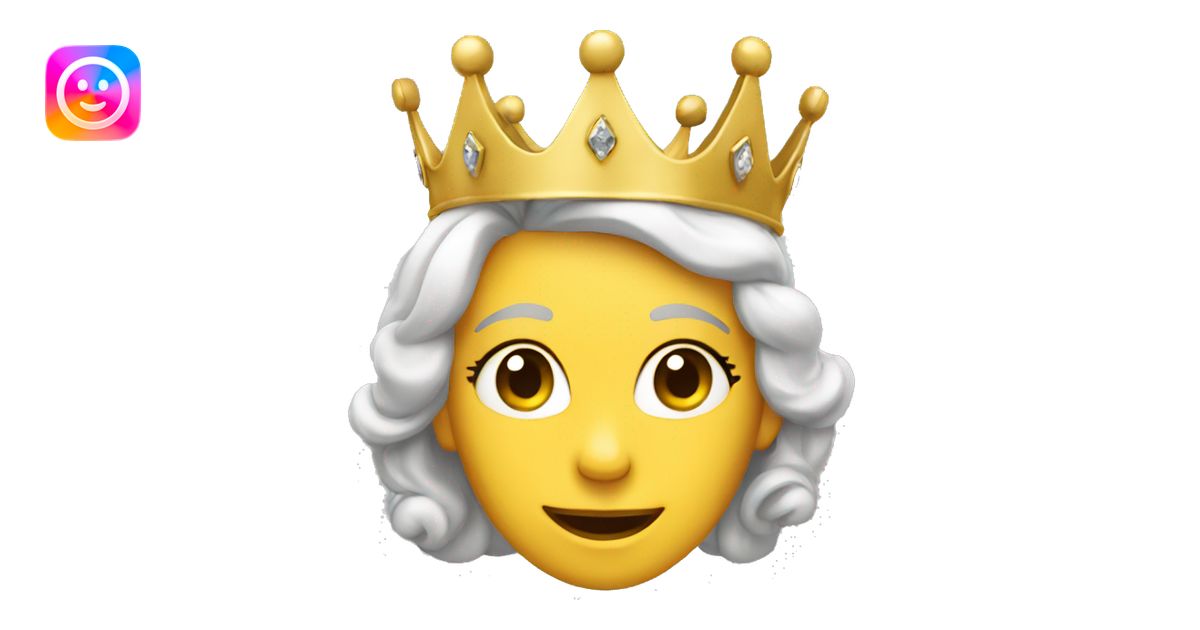 queen winking emoji | AI Emoji Generator
