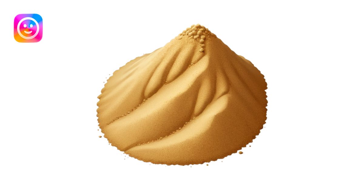 sand emoji | AI Emoji Generator