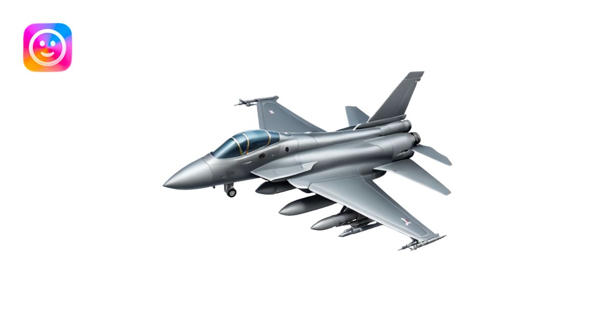 Fighter jet emoji | AI Emoji Generator