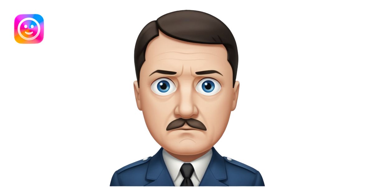 Adolf Hitler emoji | AI Emoji Generator