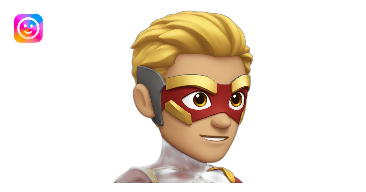 flash superhero emoji emoji | AI Emoji Generator