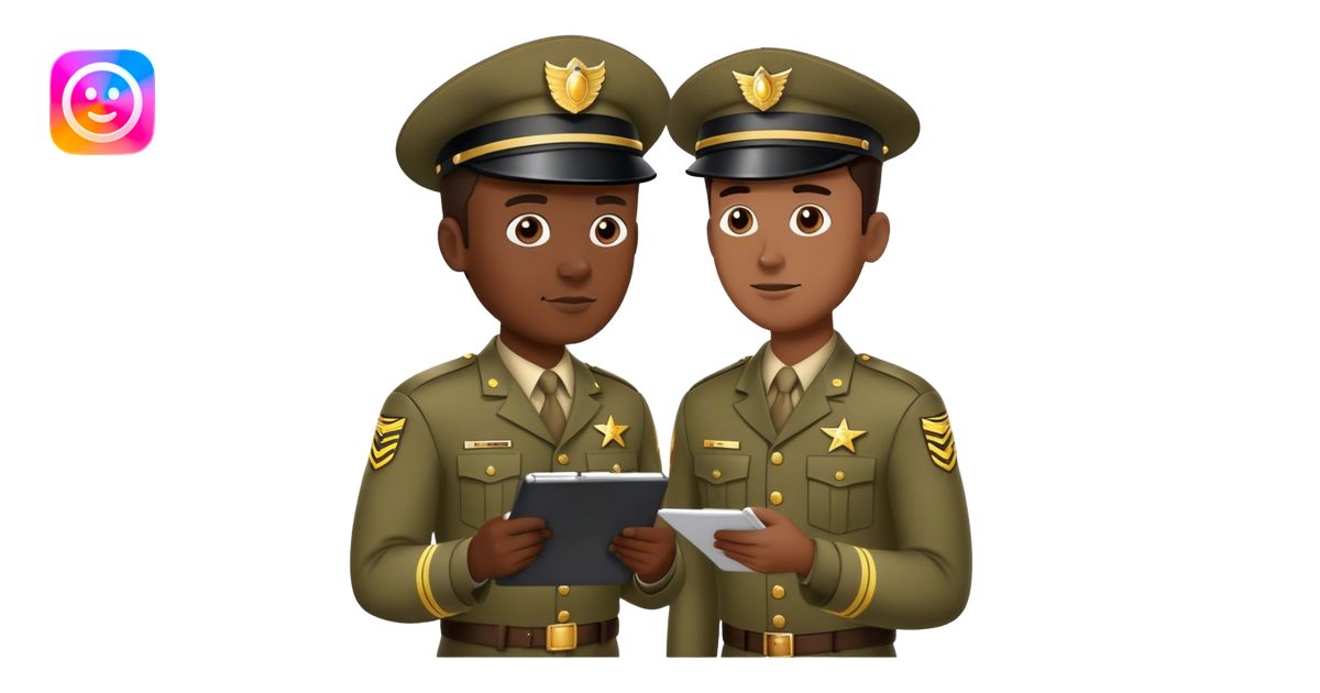 drill sergeant productivity coach emoji | AI Emoji Generator