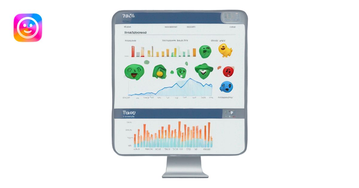 analytics dashboard emoji | AI Emoji Generator