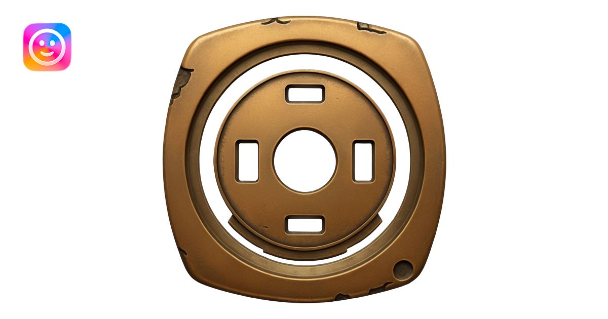 an old chinese coin emoji | AI Emoji Generator