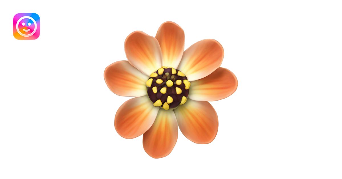 coquina flower emoji | AI Emoji Generator