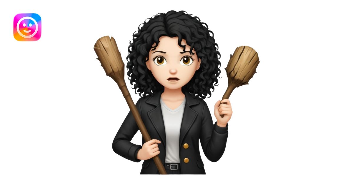 Hey, please generate me an emoji that depicts a woman white skin long ...