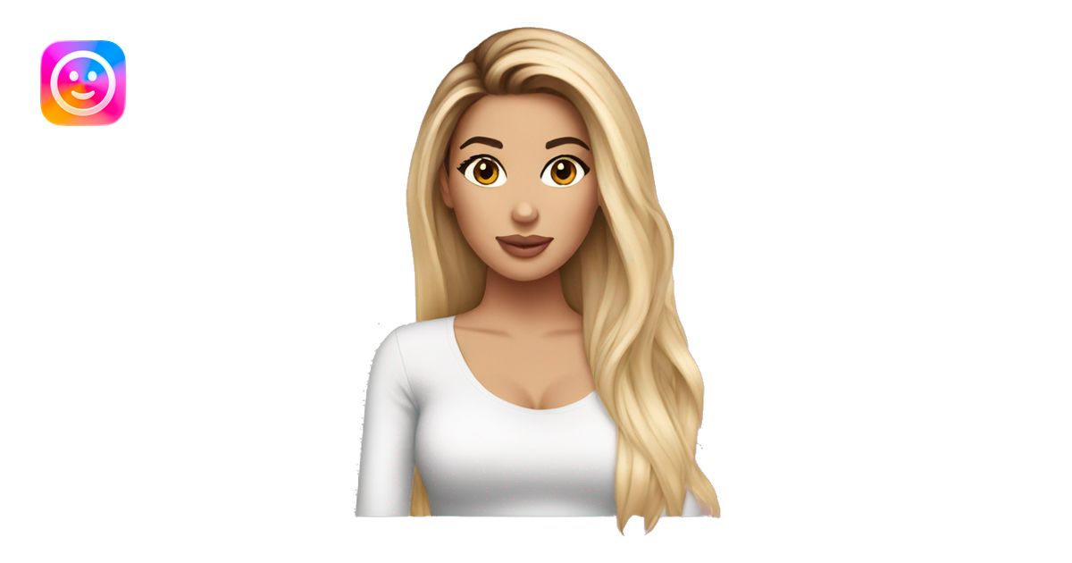 Chloe Kardashian emoji | AI Emoji Generator