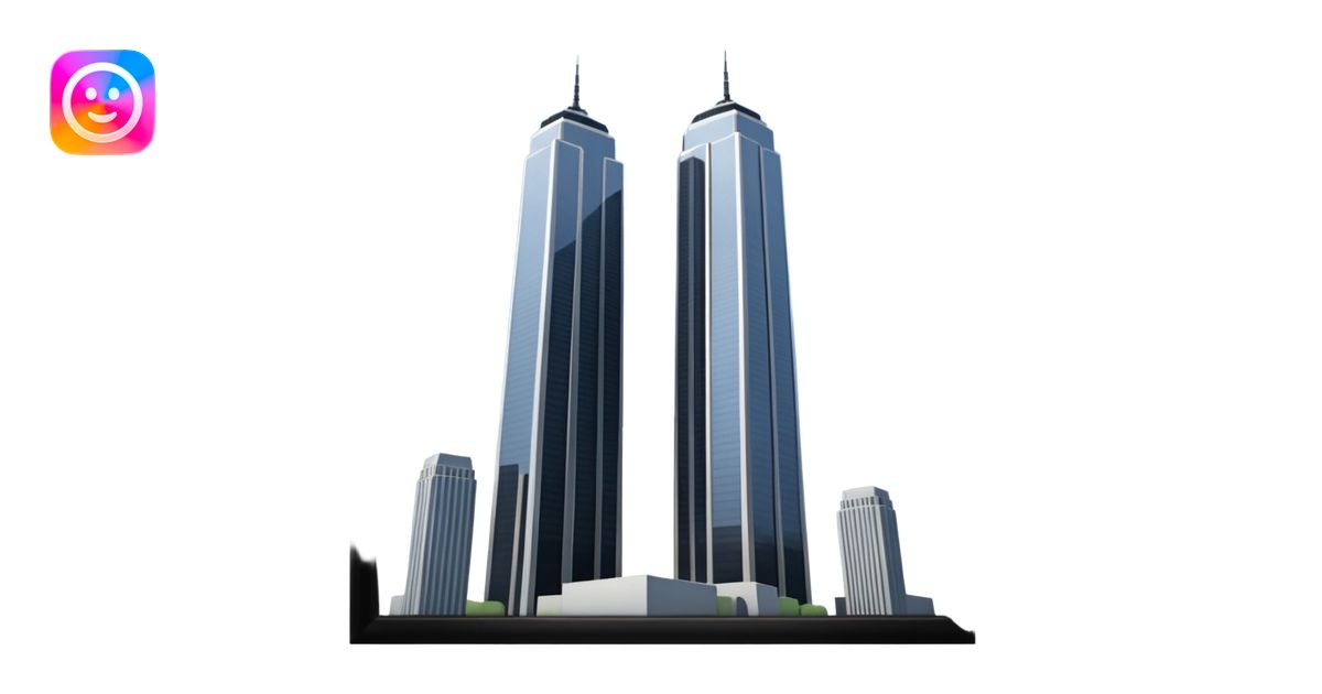 the twin towers emoji | AI Emoji Generator