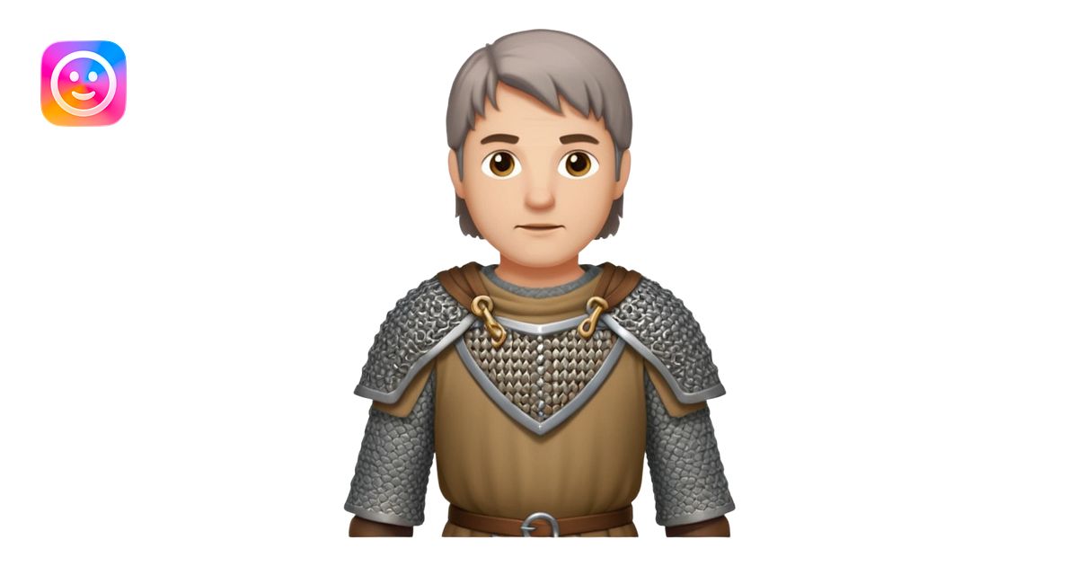 medieval man standing emoji | AI Emoji Generator