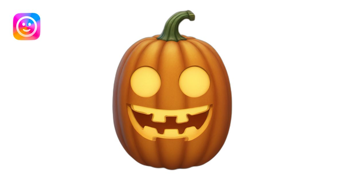 friendly pumpkin emoji | AI Emoji Generator