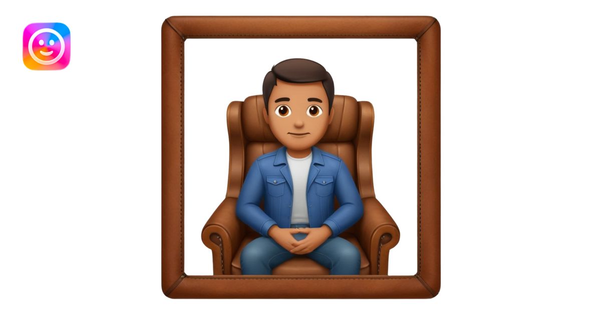 dad chair emoji | AI Emoji Generator