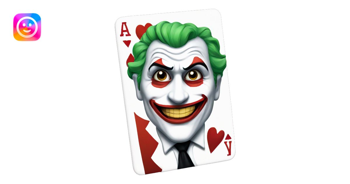 joker card emoji | AI Emoji Generator