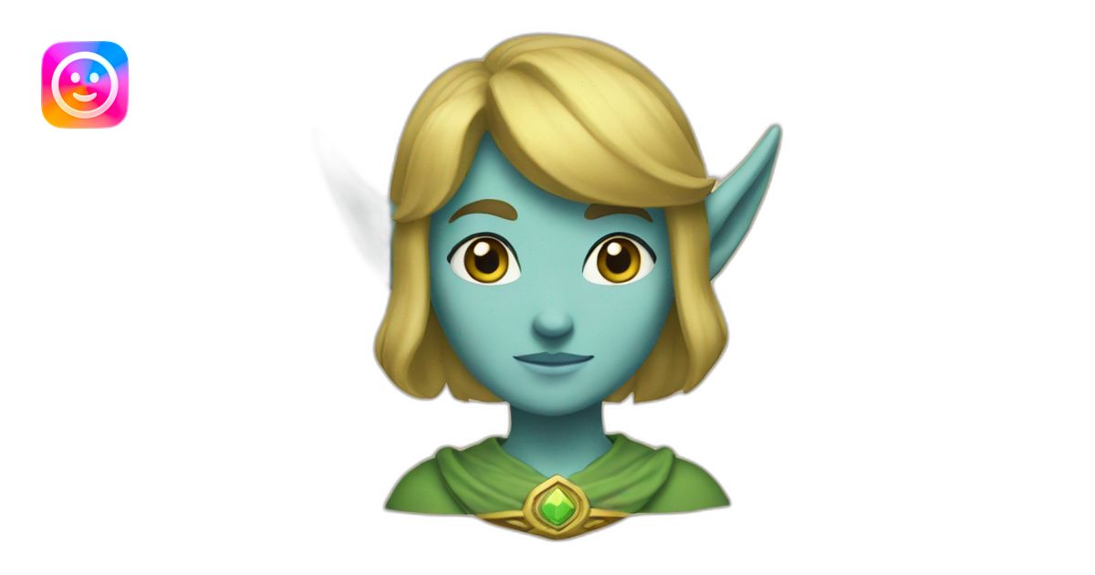 zelda the princess emoji | AI Emoji Generator
