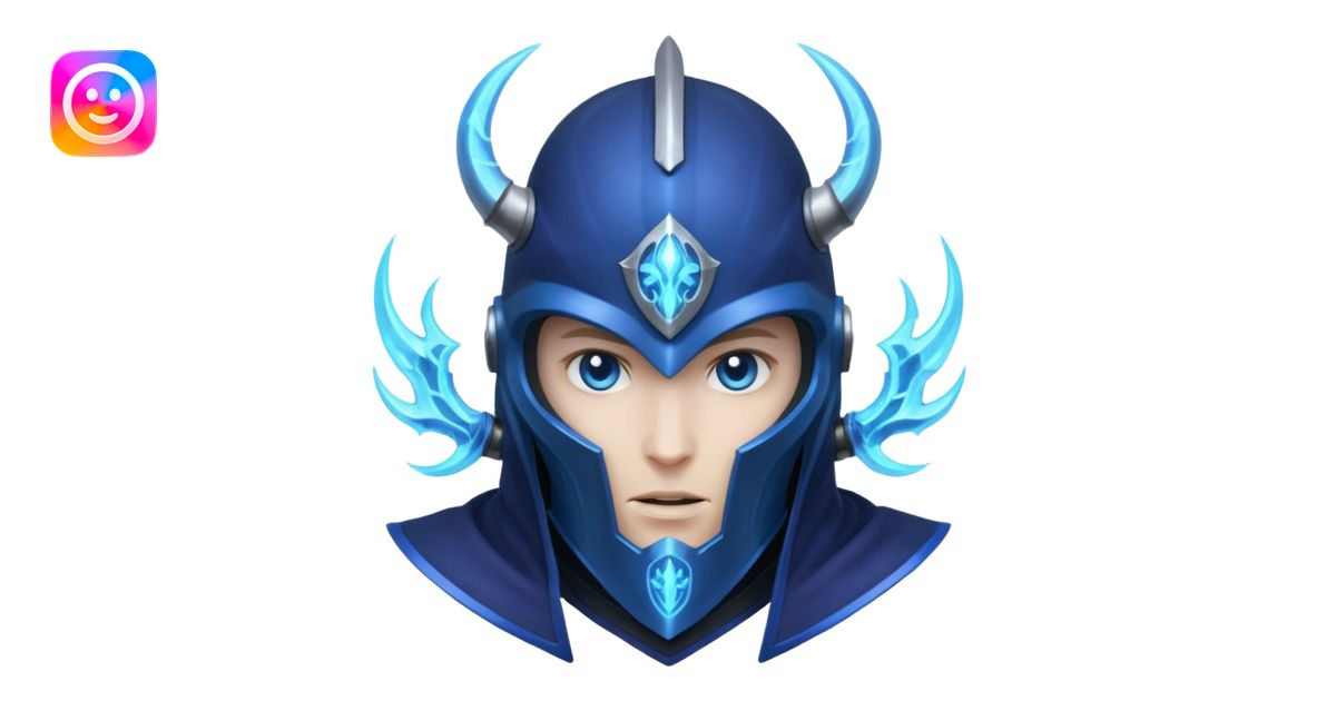 mystic knight with full face helmet and has he has eldricth powers ...
