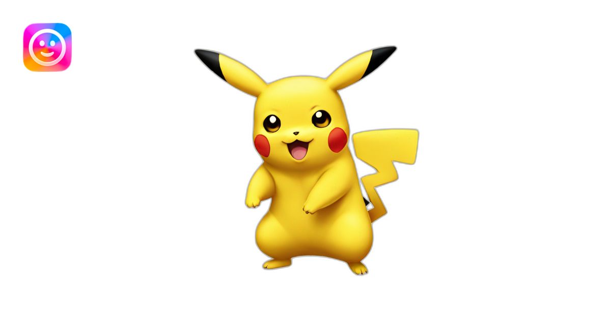 Pikachu emoji | AI Emoji Generator