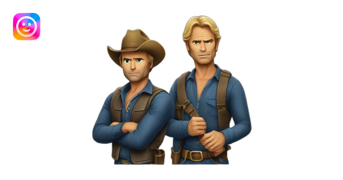 bad spencer & terence Hill emoji | AI Emoji Generator