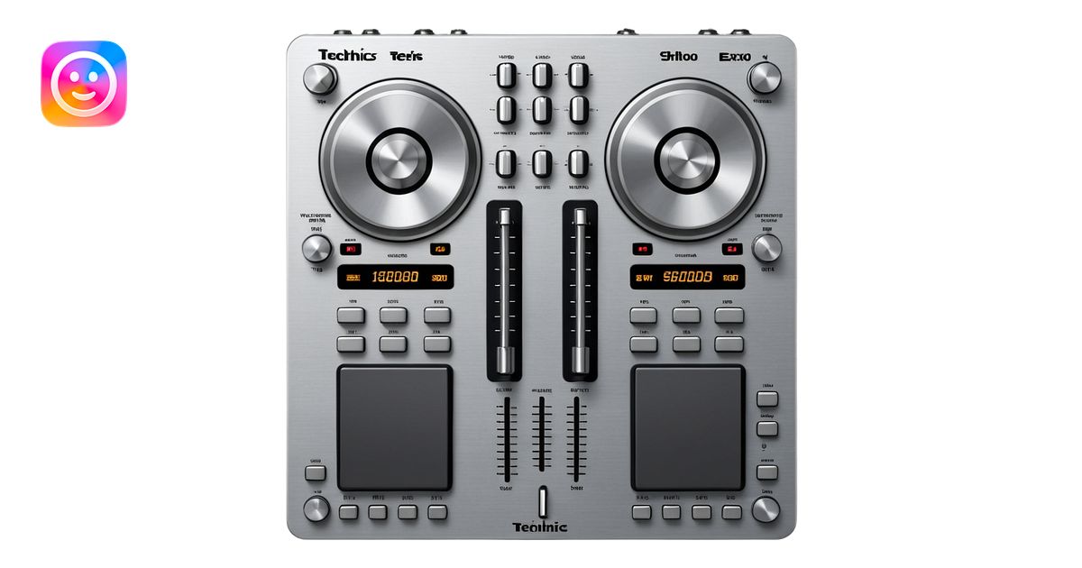 Technics SH-EX 1200 Battle Mixer emoji | AI Emoji Generator