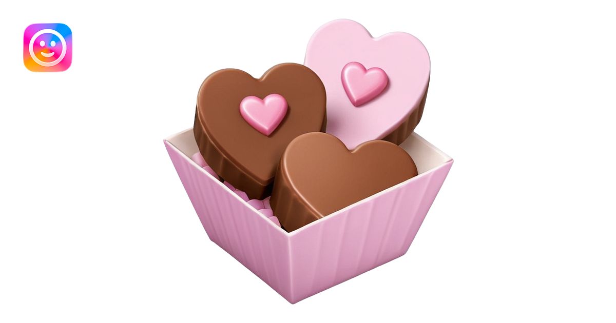 Two square milk chocolate 2 pralines only, Each praline is a sharp ...