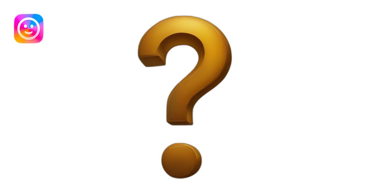 Question mark and exclamation mark emoji | AI Emoji Generator