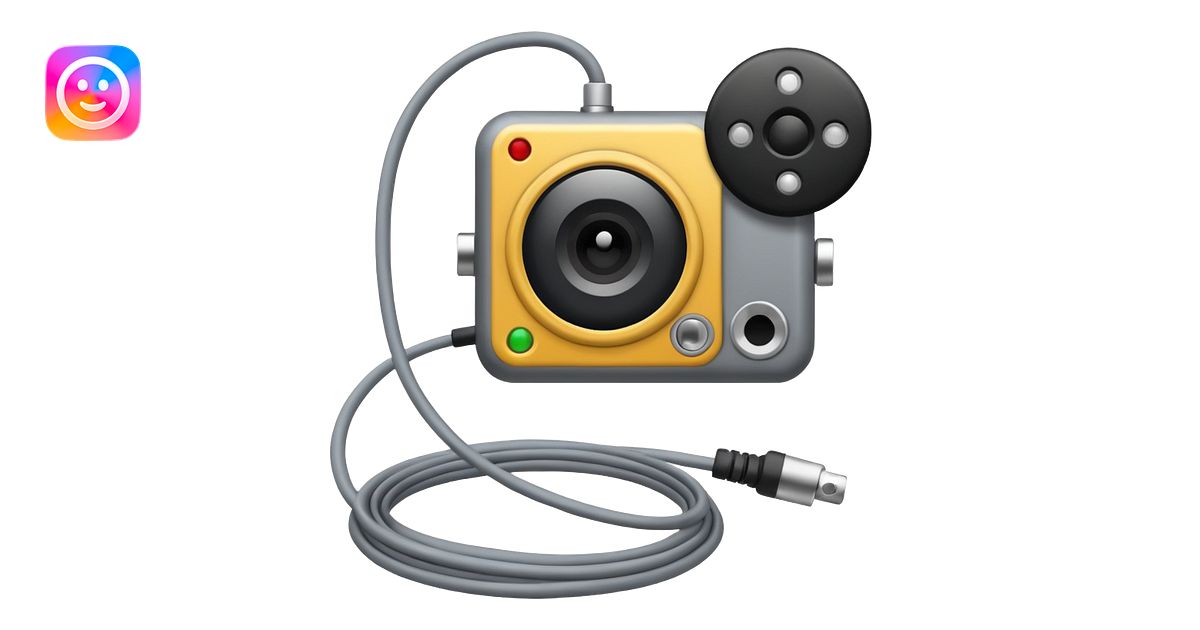 a sensor with a camera and a wire and a sensor for tracking emoji | AI ...