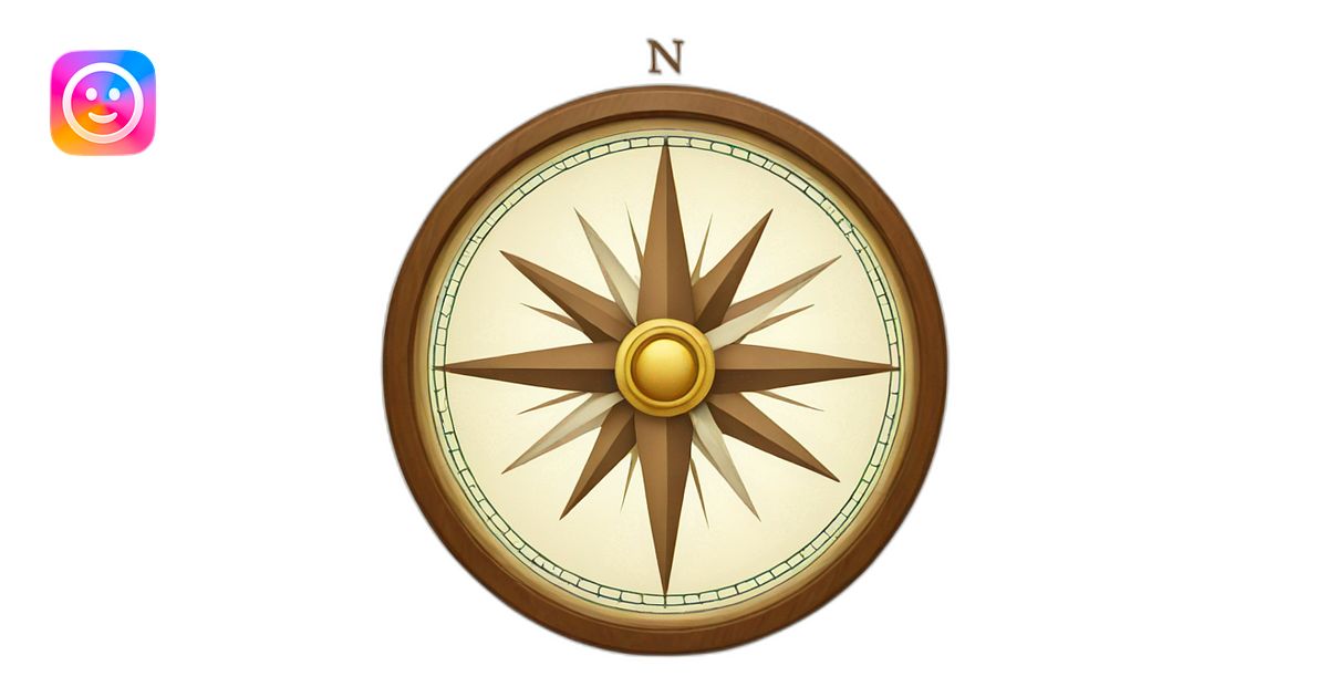 compass emoji | AI Emoji Generator
