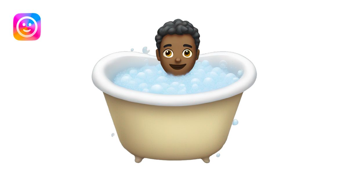 bubble bath emoji | AI Emoji Generator
