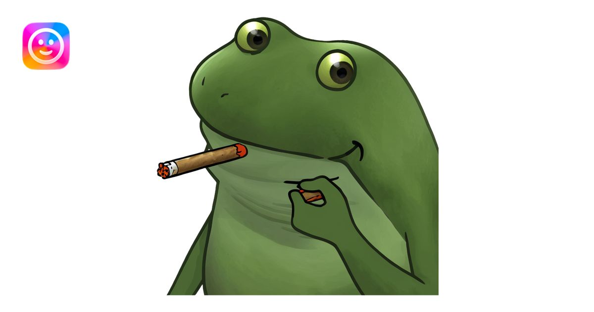 rolling up a blunt meme | AI Emoji Generator