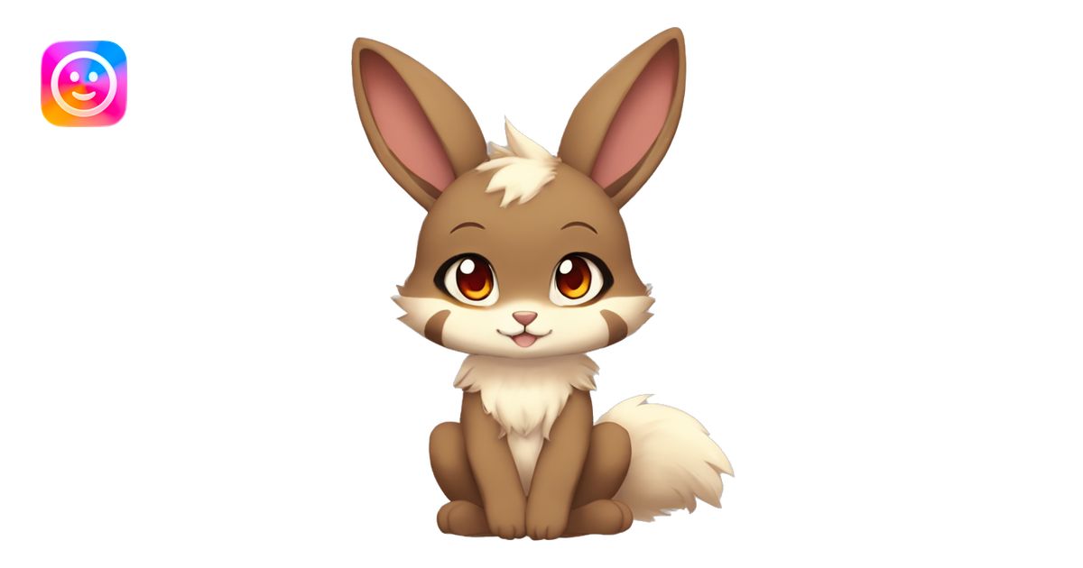 Cute, Chibi, Kemono-style, Anthro, Fur-Sona, Dark-Brown, Normal-type ...