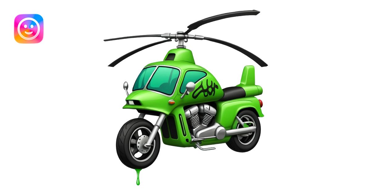 the word Chopper in green graffiti font emoji | AI Emoji Generator