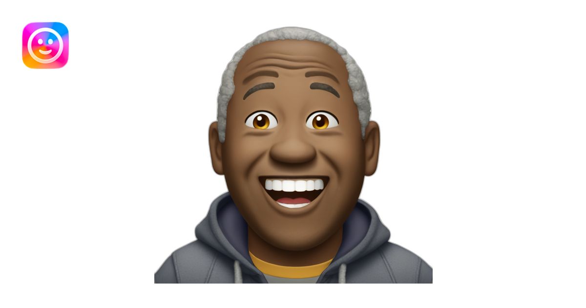 Dave Benson Phillips laughing madly emoji | AI Emoji Generator