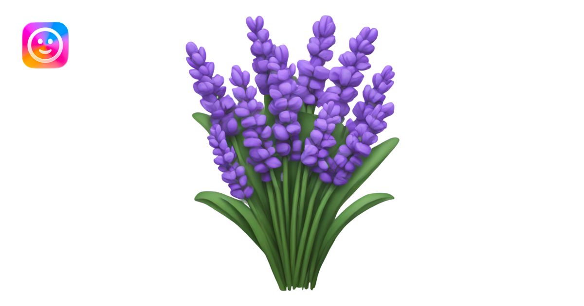 Lavender emoji | AI Emoji Generator