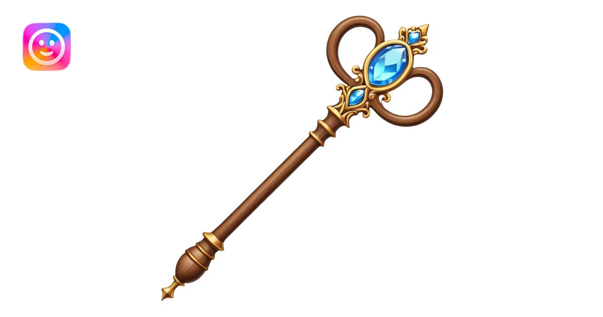 MAGIC WAND emoji | AI Emoji Generator