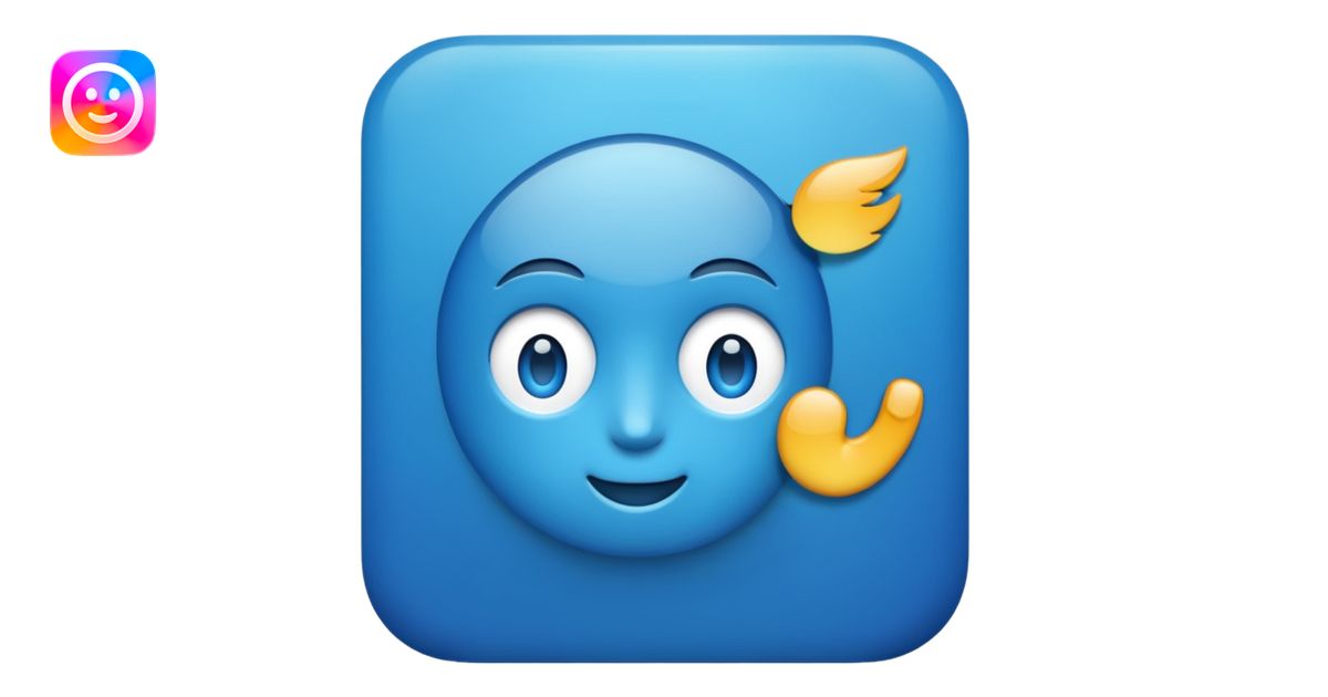 Mavi tik emoji | AI Emoji Generator