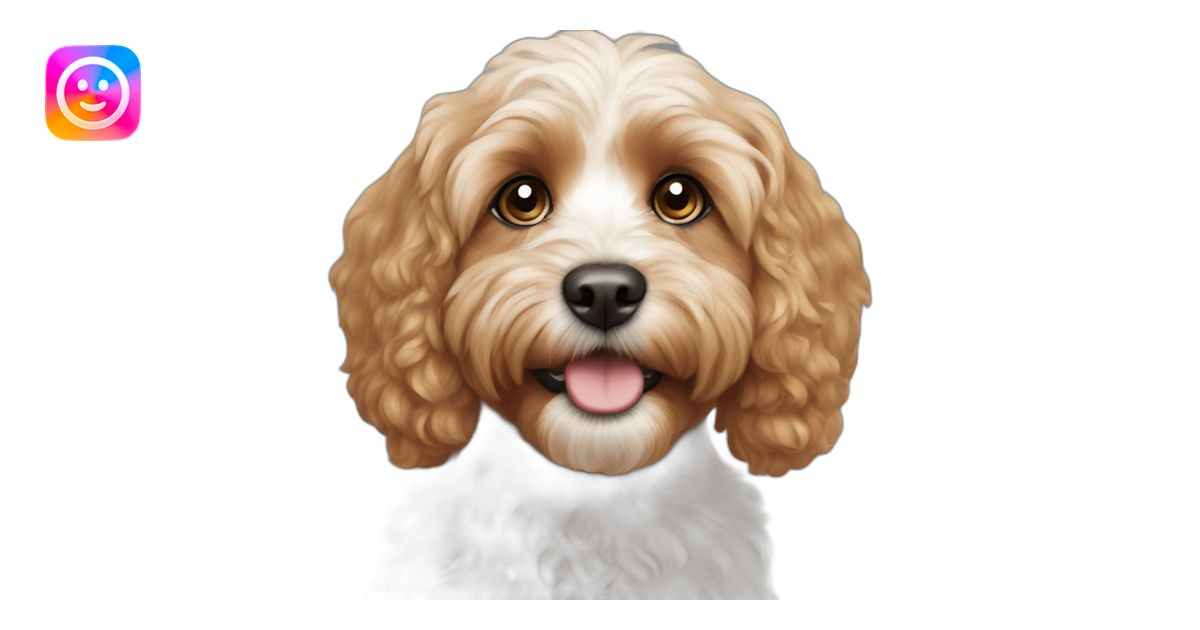 Cavapoo emoji | AI Emoji Generator