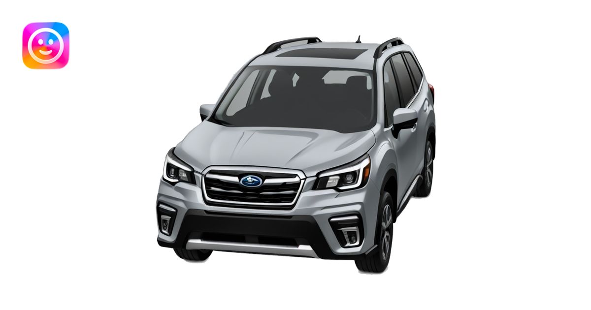 Black Subaru forester 2022 sport model emoji | AI Emoji Generator