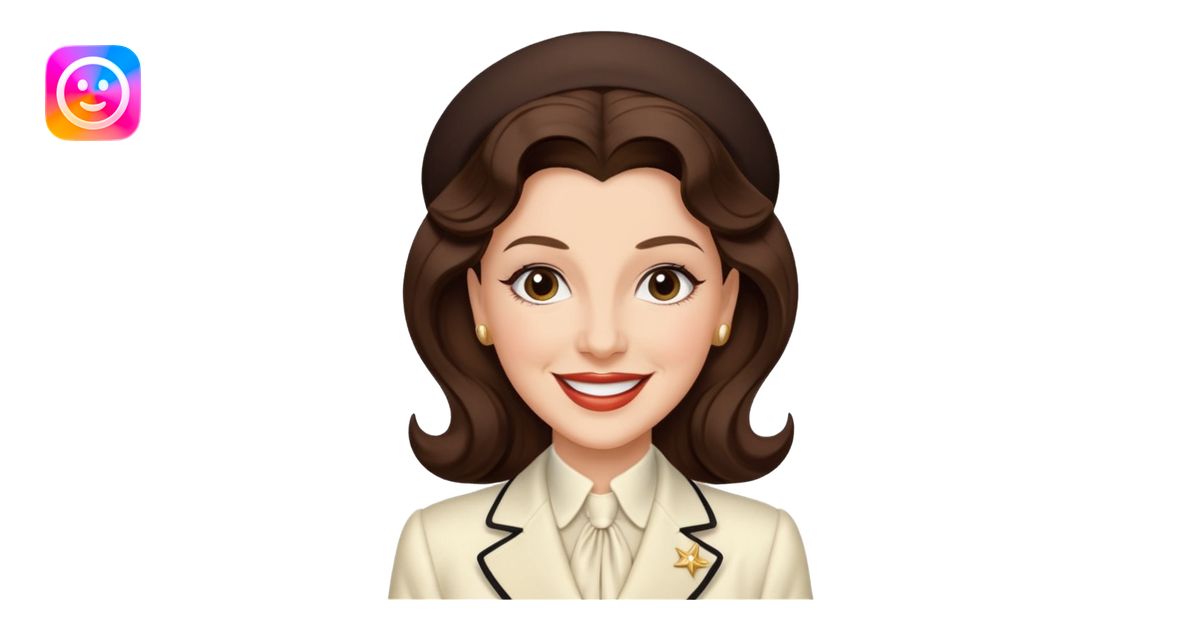 Maxene Andrews from The Andrews Sisters with long dark brown hair ...
