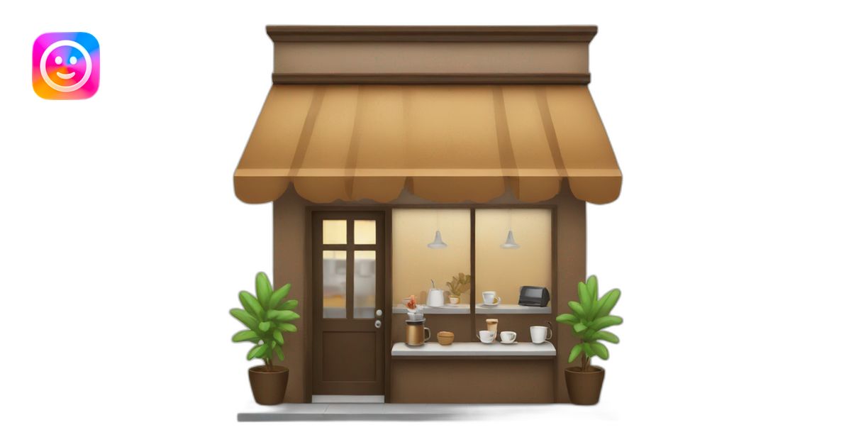 COFFEE SHOP emoji | AI Emoji Generator