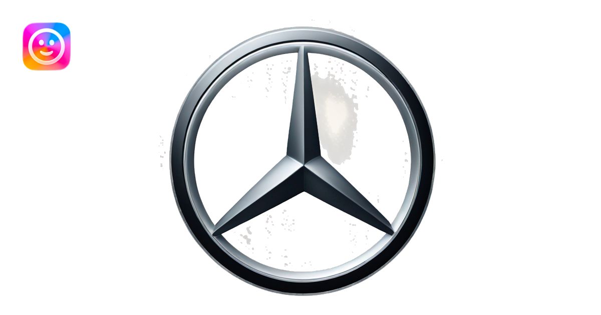 Mercedes benz logo emoji | AI Emoji Generator
