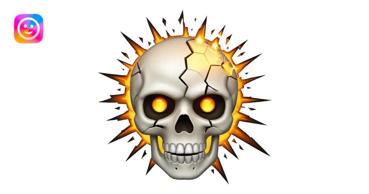 Patlayan kuru kafa emojisi emoji | AI Emoji Generator