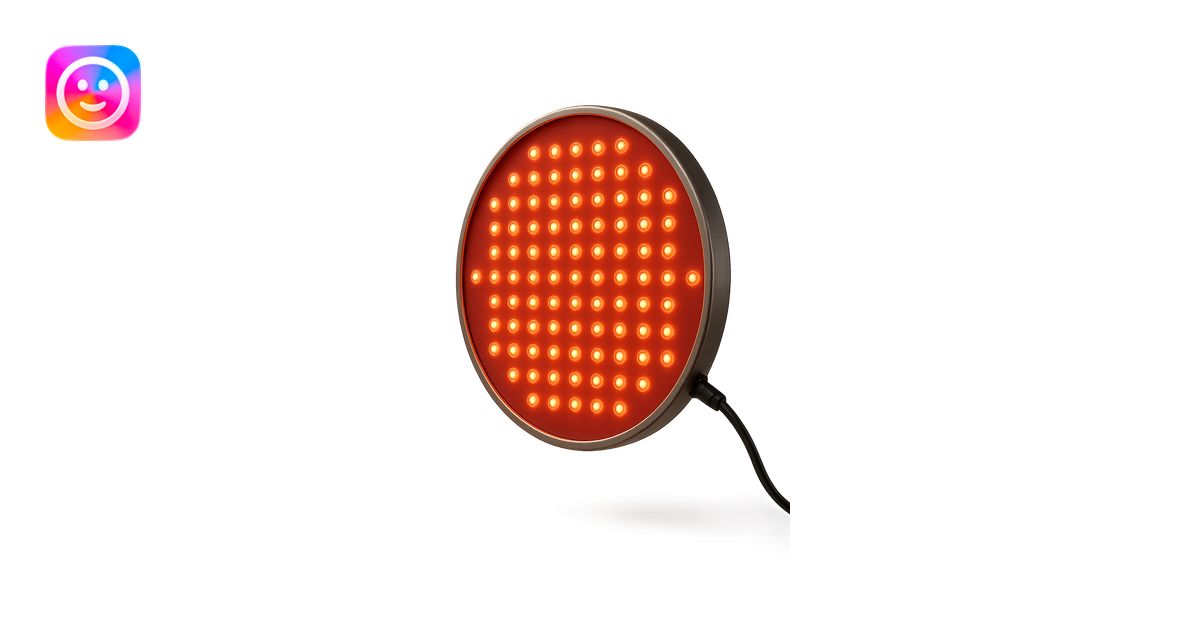 luce rossa led rotonda fluttua in aria, iperrealistica 4k image | AI ...