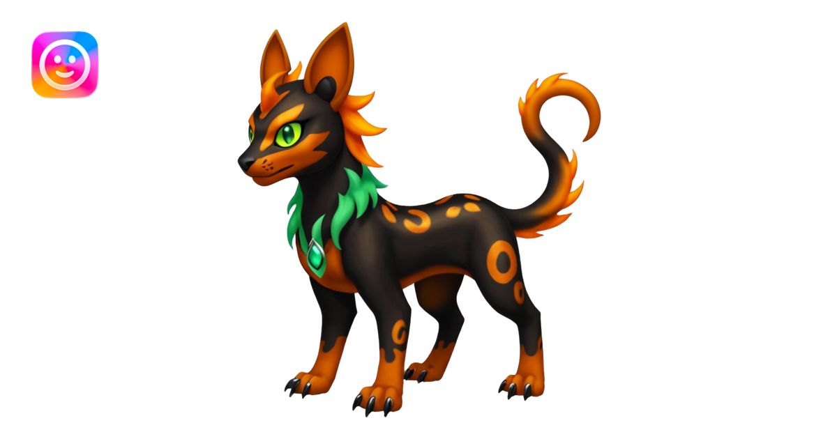 Elemental Groovy Diaphanous Scaley Demonic Liepard-Houndoom-Litten ...