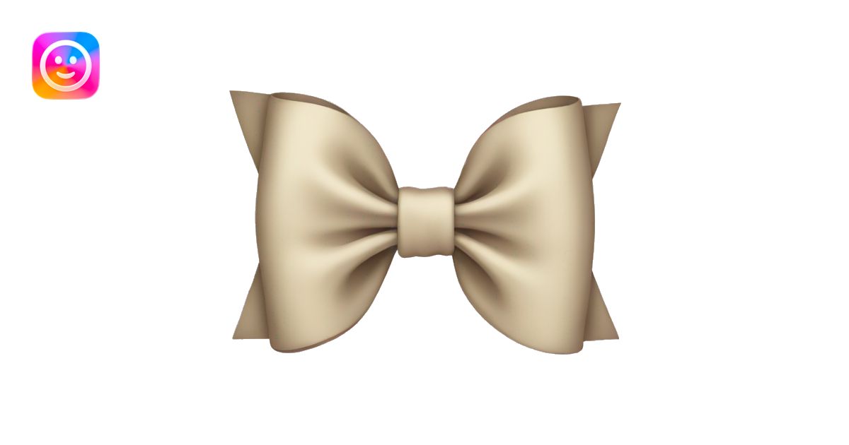 Bow emoji | AI Emoji Generator