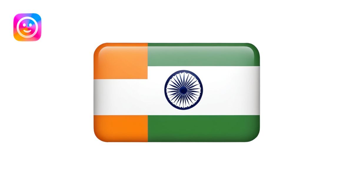 Indian flag emoji | AI Emoji Generator