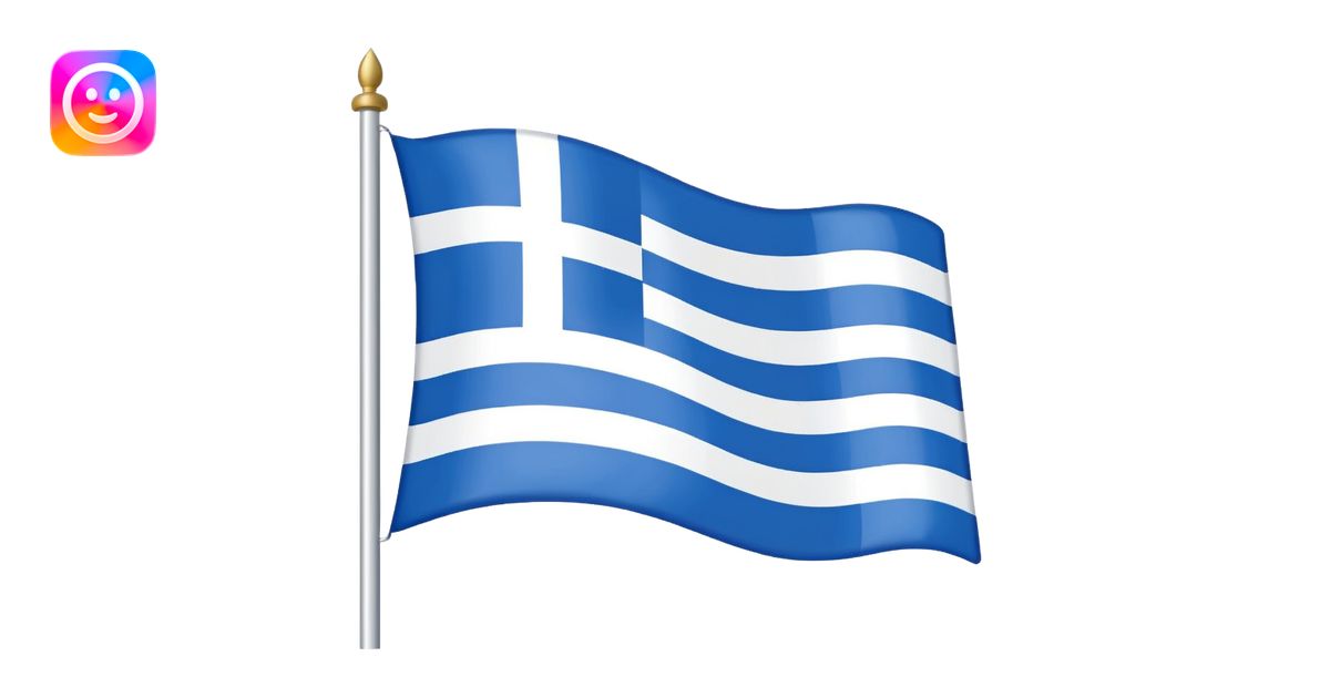 greek flag emoji | AI Emoji Generator