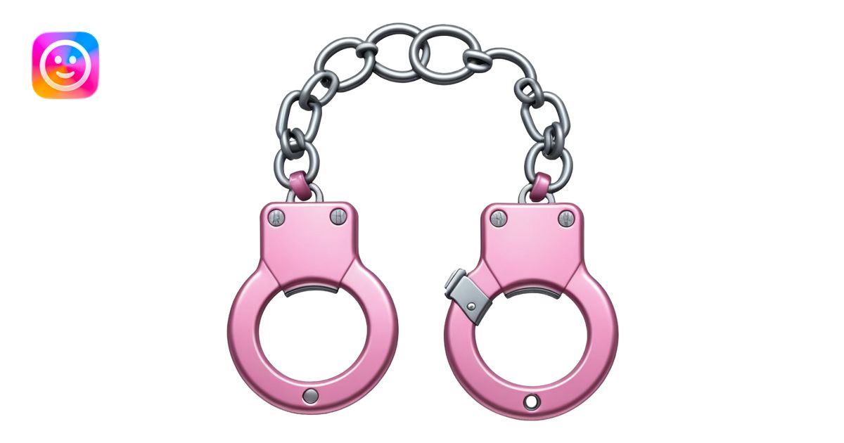 pink handcuffs emoji | AI Emoji Generator